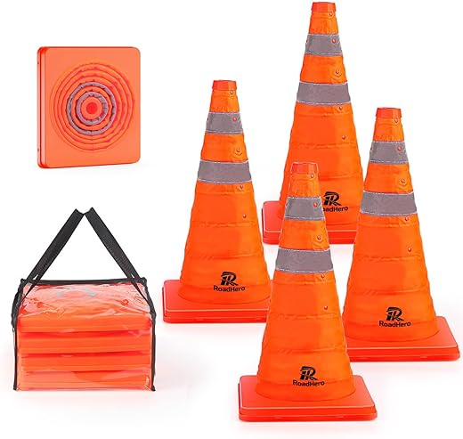 Collapsible vs. Pack: Safety Cone Face-Off! » EngiMarket